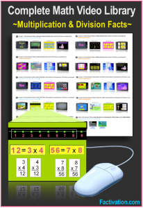 Factivation | Multiplication/Division Video Library